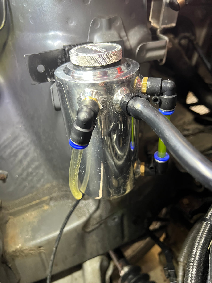 SW20 Aluminum Coolant Overflow Tank – MR2 Chop Shop