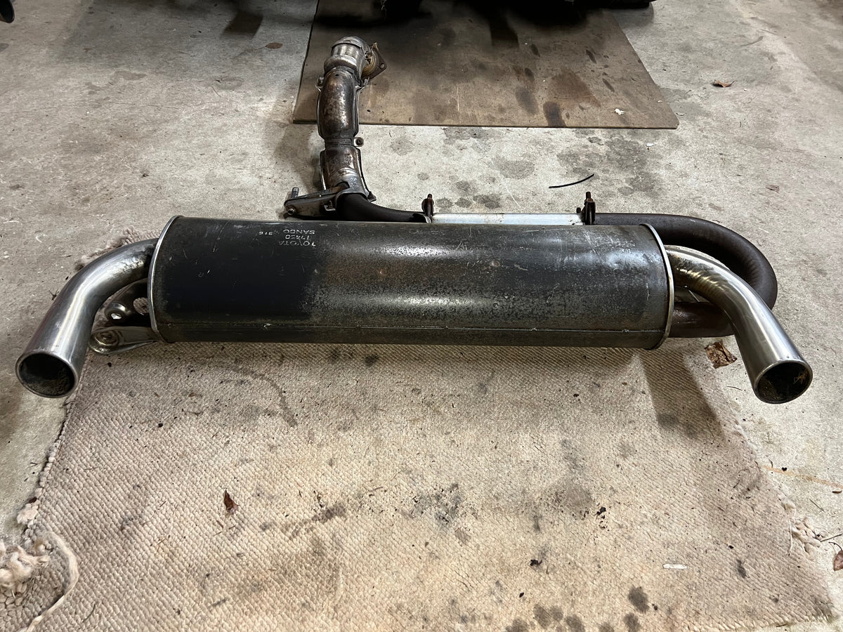 OEM SW20 3SGTE Full Exhaust – MR2 Chop Shop