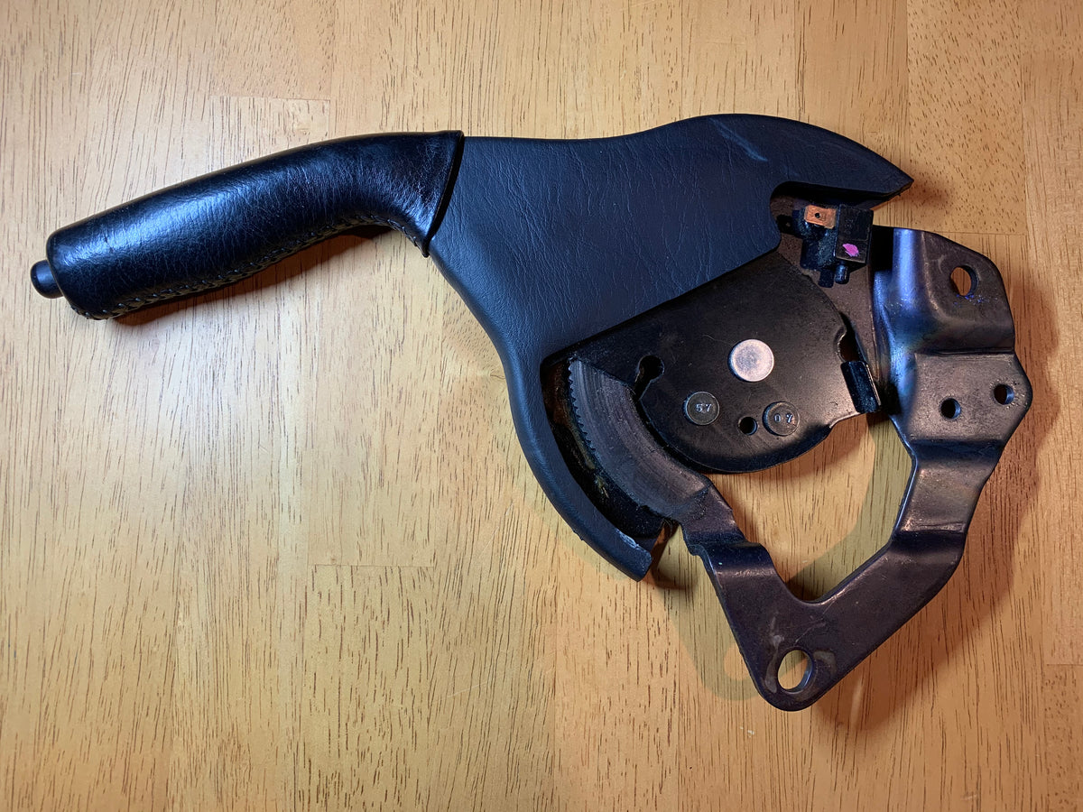 Leather Wrapped “Turbo” Parking Brake Handle – MR2 Chop Shop