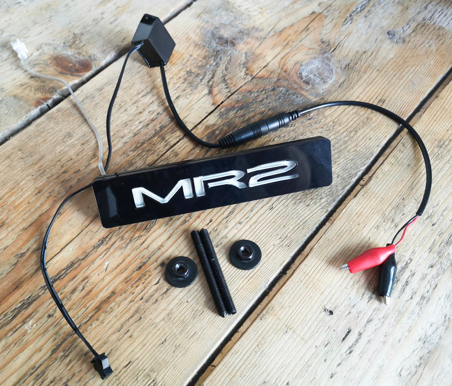 Reproduction SW20 JDM "MR2" LED Glow Emblem – MR2 Chop Shop