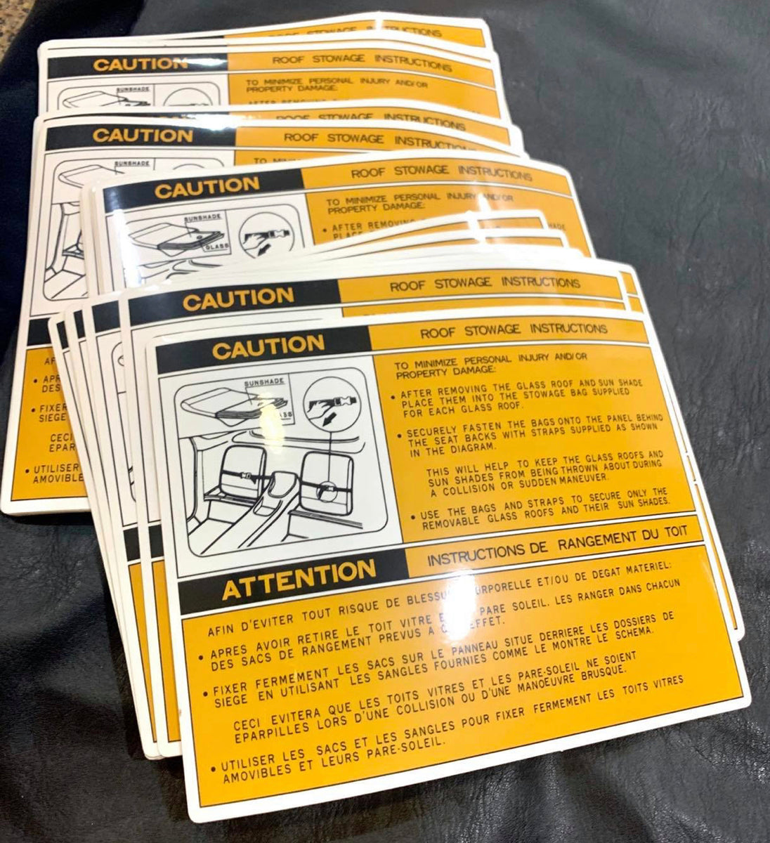 SW20 T-Top Bag Reproduction Decals – MR2 Chop Shop