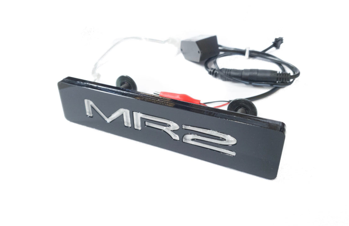 Reproduction SW20 JDM "MR2" LED Glow Emblem – MR2 Chop Shop