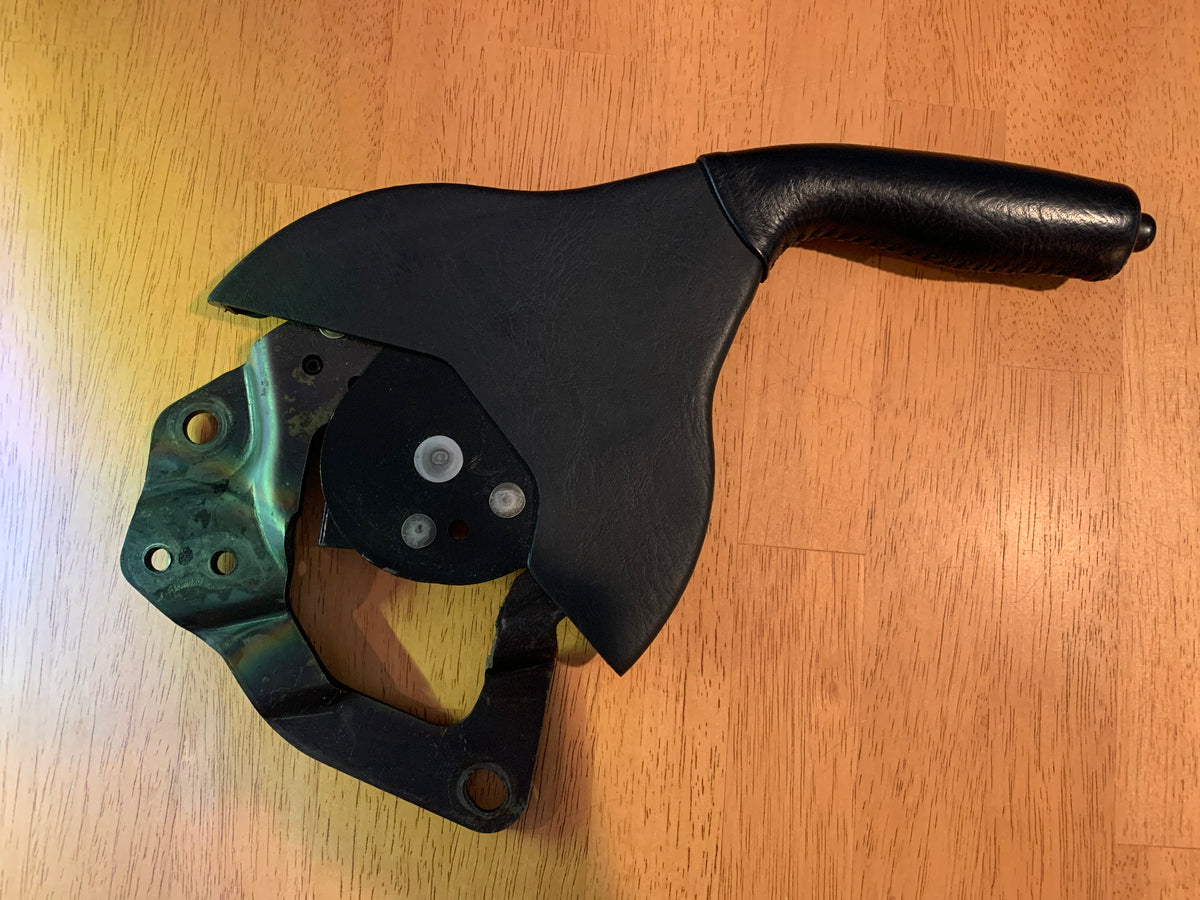 Leather Wrapped “Turbo” Parking Brake Handle – MR2 Chop Shop