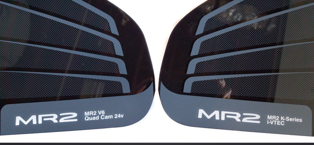 Reproduction SW20 1/4 Window Accessory Panels – MR2 Chop Shop